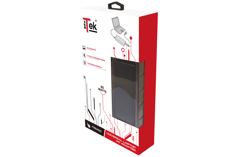 Alimentatore Universale per Notebook 65W - Itek